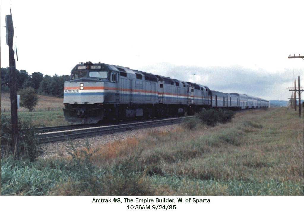 Amtrak #8 The Empire Builder